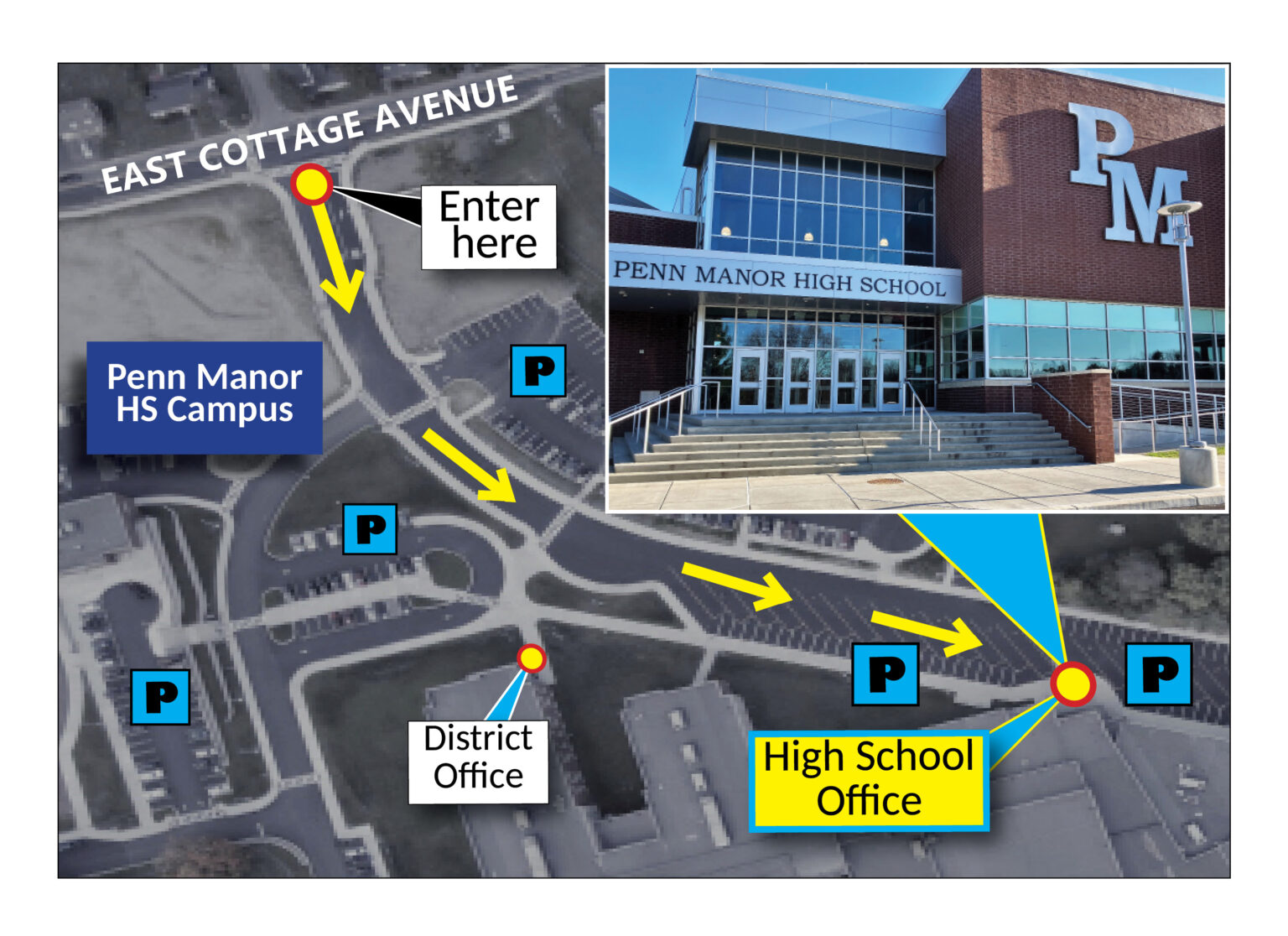 High School Map – Penn Manor High School